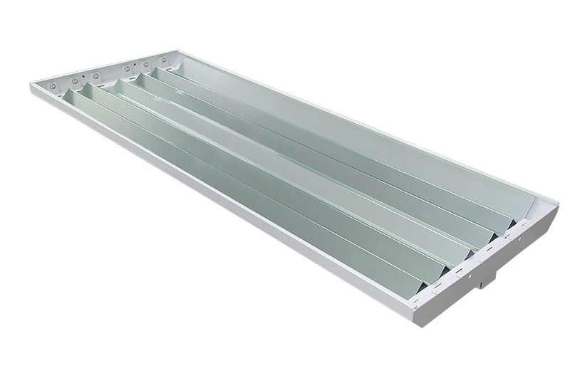 GABINETE HIGHBAY INDUS 4 CABLEADO PARA 6 TUBOS LED T5 ALA ESPECULAR ...