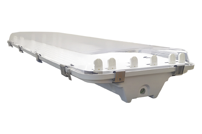 GABINETE WEATHERPROOF CENTURY 4 CABLEADO PARA 6 TUBOS LED T8 IP67 - ALCODM